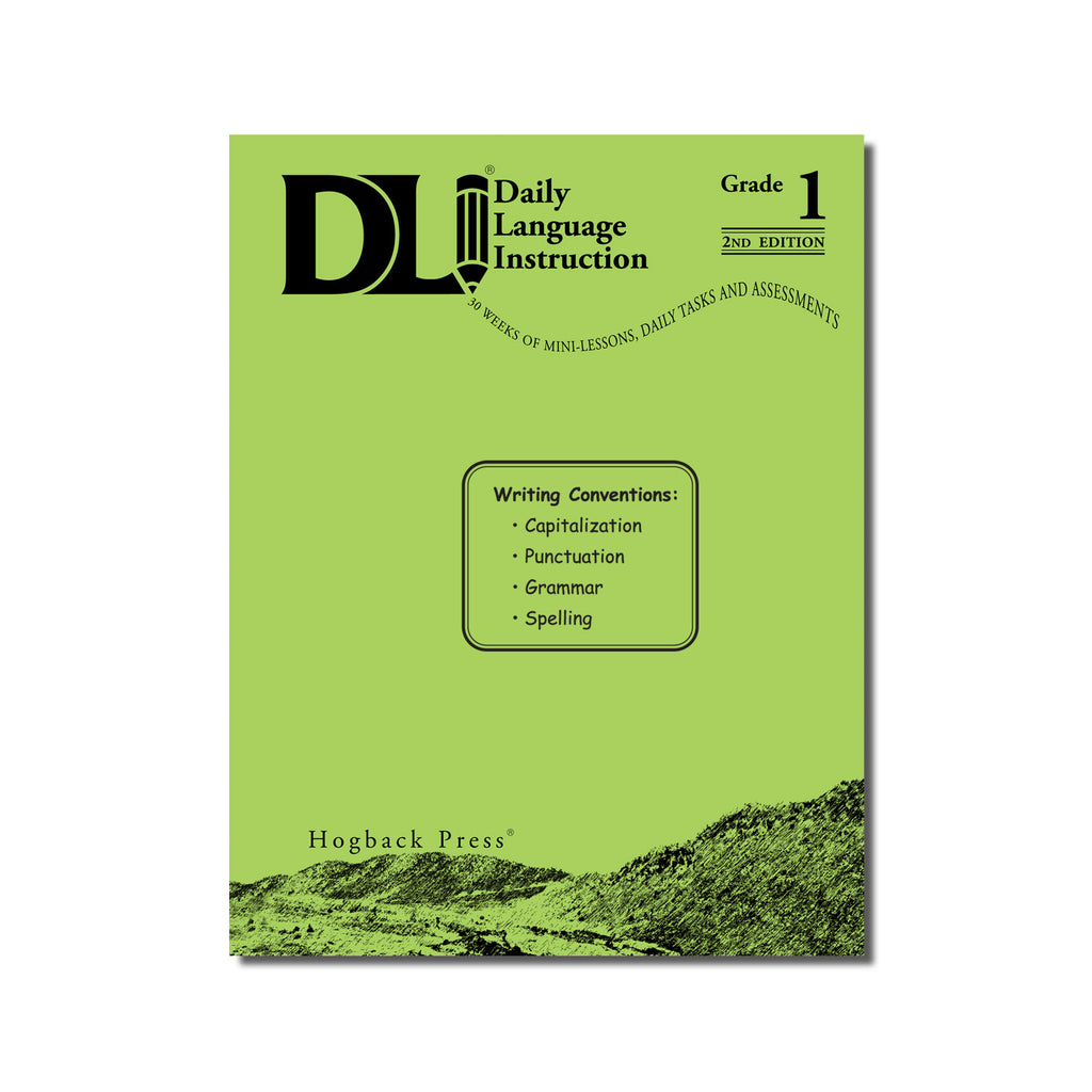 1st Grade DLI Book – Daily Language Instruction